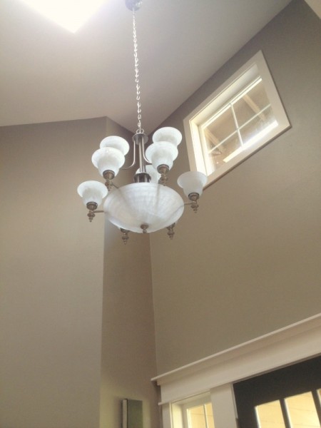 {Nesting in the Entry!} Creating Ambience with a Beaded Crystal ...
