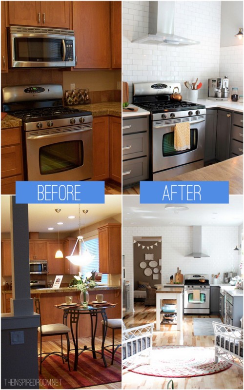 Kitchen Remodel - Before & After Reveal - The Inspired Room