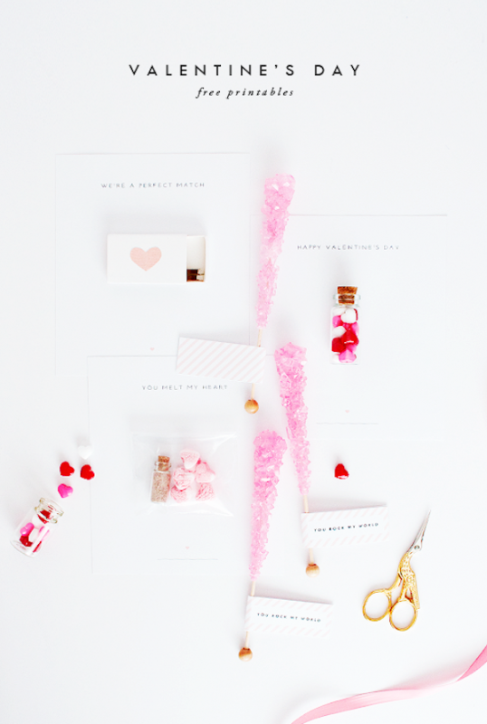 14 Pretty Valentine's Day Printables {Free Downloads!} - The Inspired Room