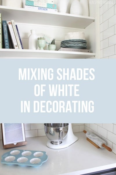 Mixing Shades of White in Decorating - The Inspired Room