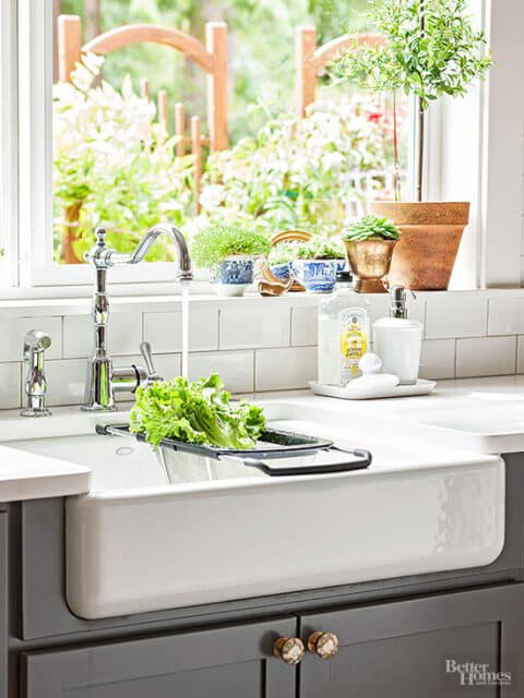 My Kitchen Remodel: Windows Flush With Counter - The Inspired Room