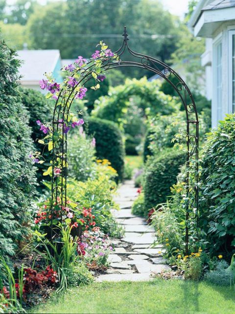 Garden Inspiration: Arbors, Trellises & Gates - The Inspired Room