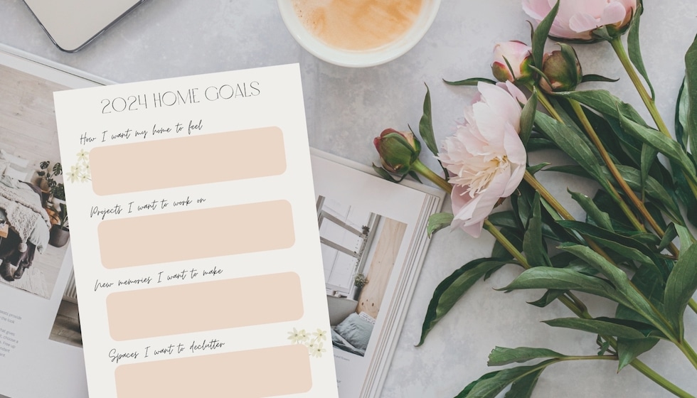 Get Your Free Home Goals Worksheet - The Inspired Room