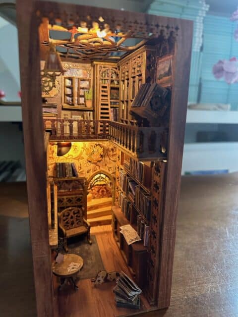 Charming DIY Book Nook Kit (A Book Nook in a Book Nook!) - The Inspired ...