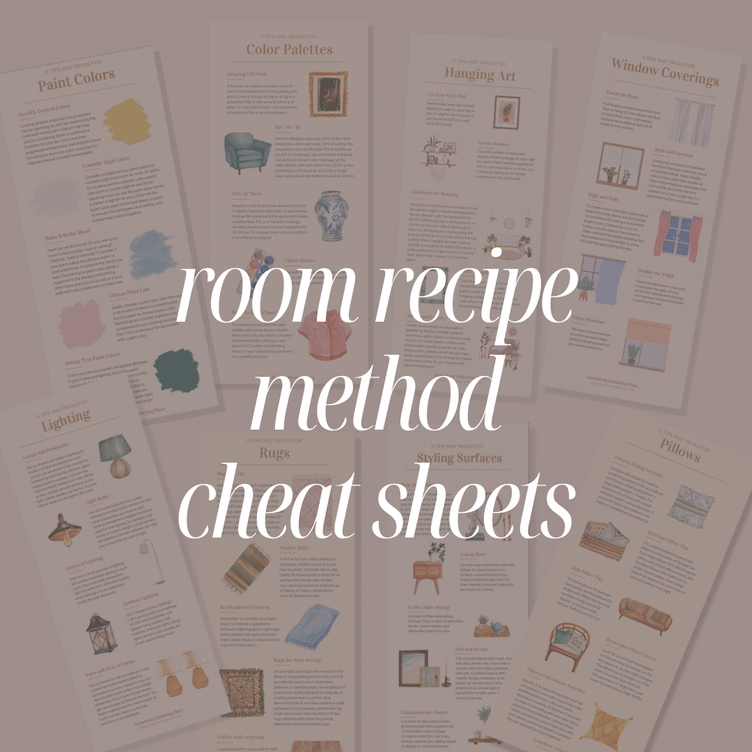 Room Recipe Method - The Inspired Room