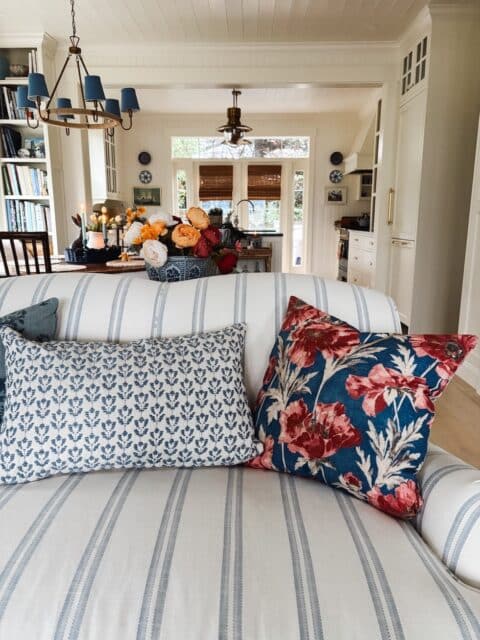 Cottage Style Pillow Pairings for Spring & Summer in my Living Room ...